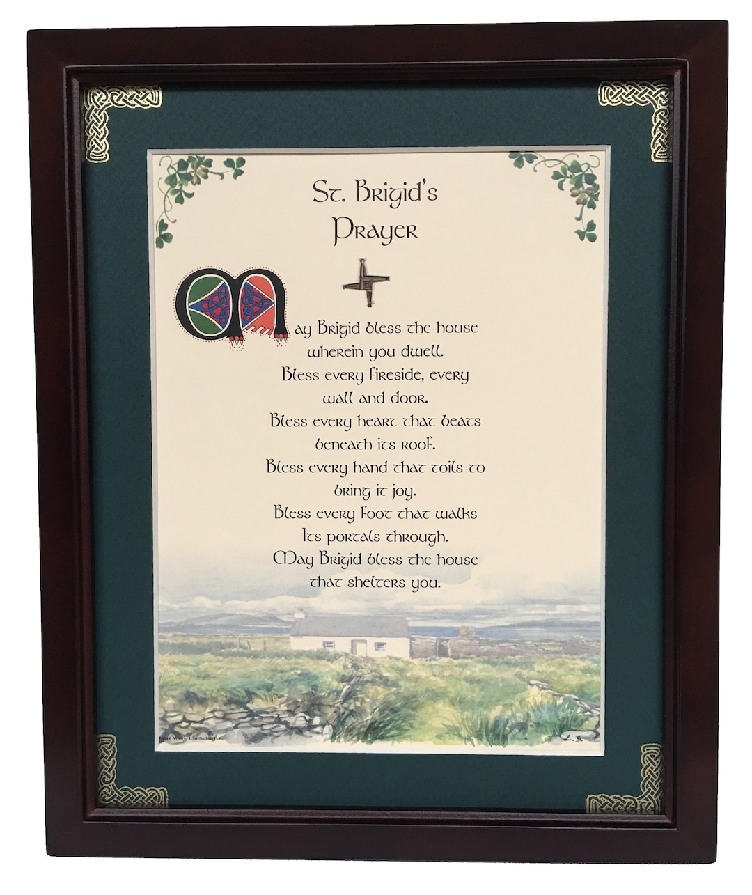 St. Brigid's Prayer - Framed Irish Blessing - Personalize With Name ...