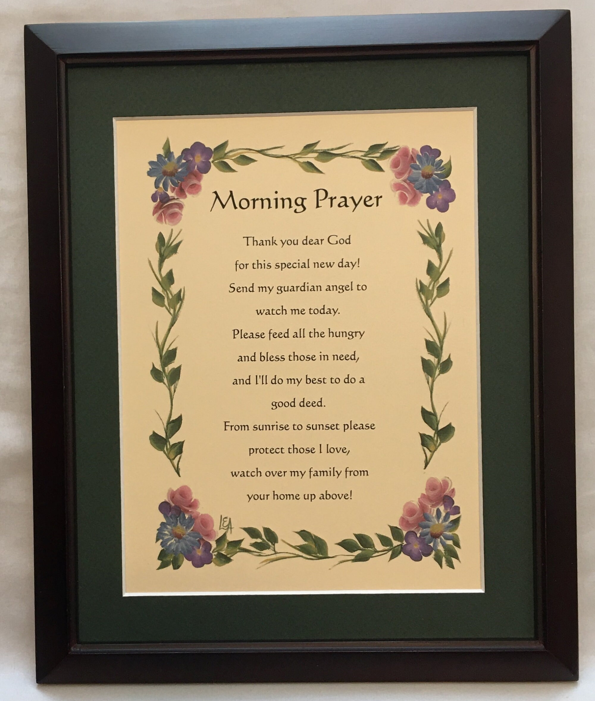 Morning Prayer, Inspirational Poems, Inspirational Gifts, Religious ...