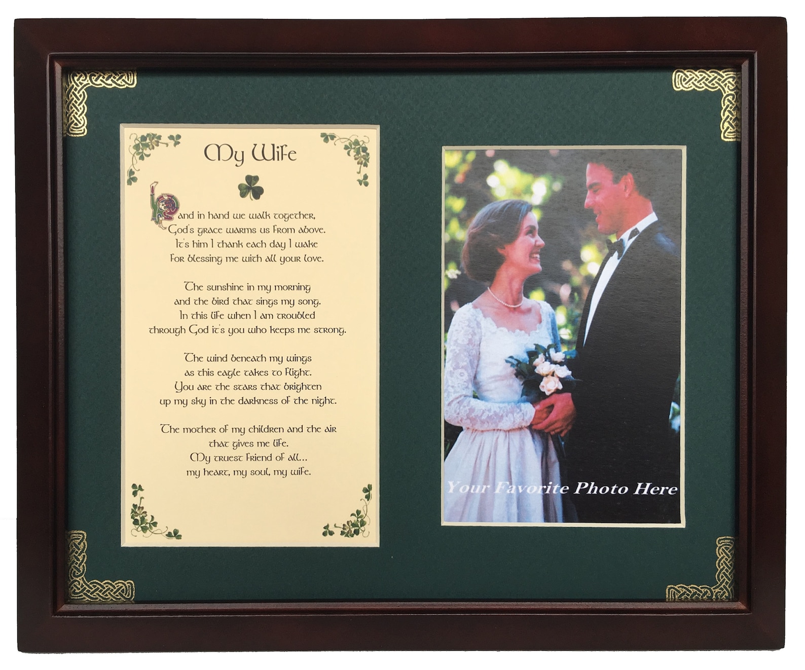 Wife Personalized Framed Poem Wife Birthday Gift | Etsy