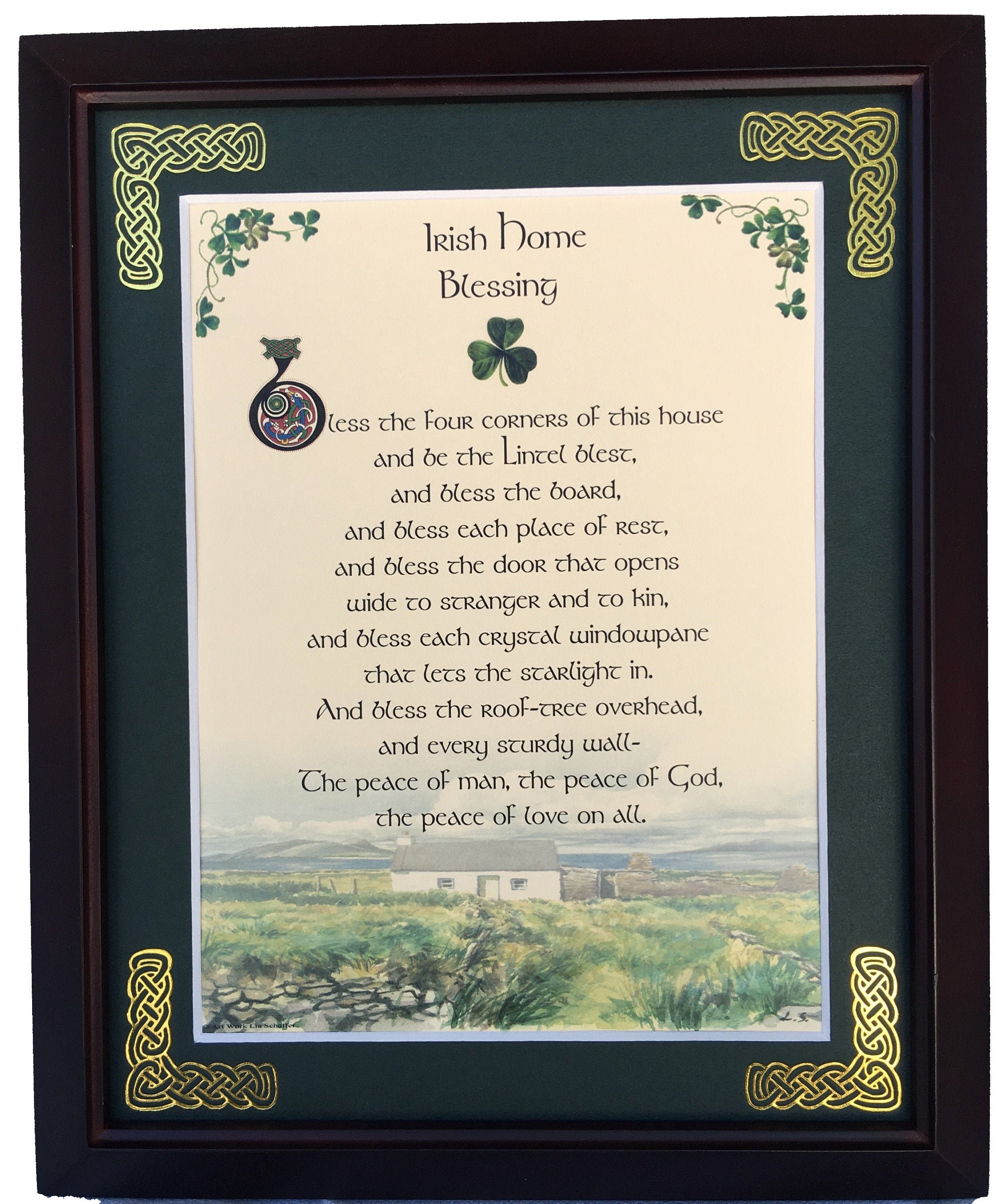 Bless the Four Corners of This House - Framed Home Blessing ...