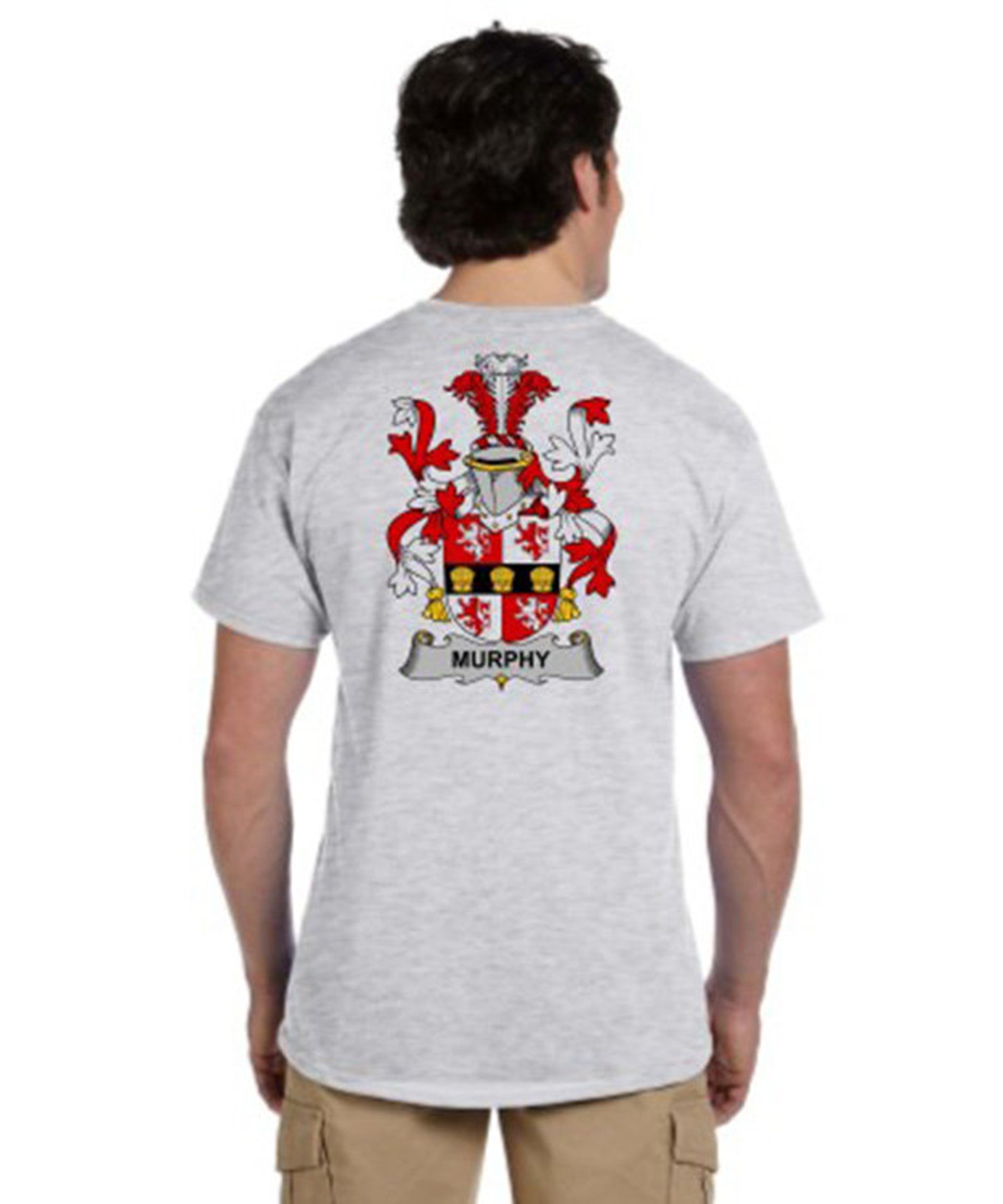 Coat of Arms Family Crest T-shirt Ash Gray or White - Etsy
