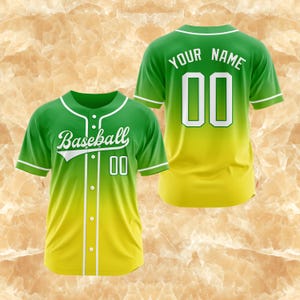 Custom Baseball Jersey Custom Baseball Team Uniforms Stitched/printed ...