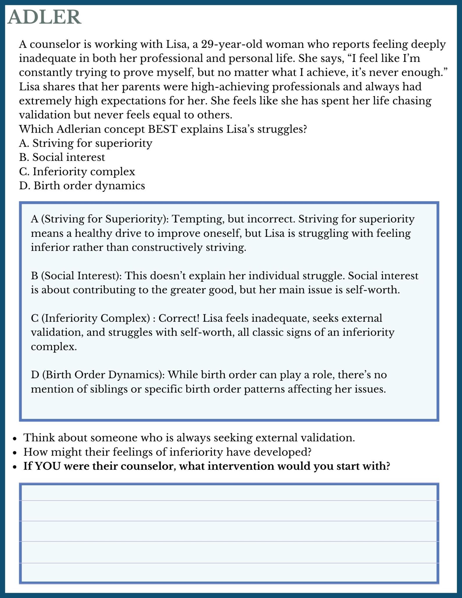 NCE Study Guide Dissecting the Application - Etsy
