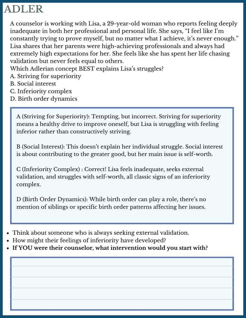 NCE Study Guide Dissecting the Application - Etsy