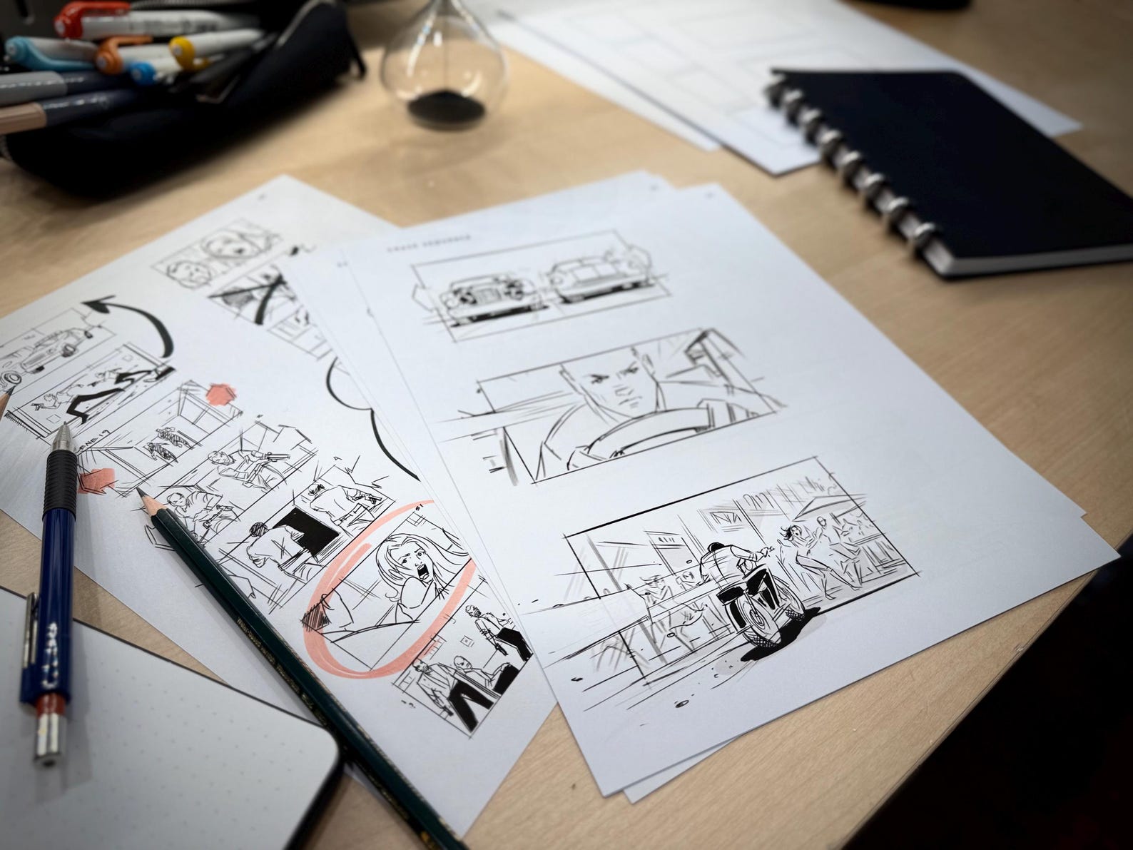 STORYBOARD PRO PACK - All Sketch Style Aspect Ratios - Digital Download ...