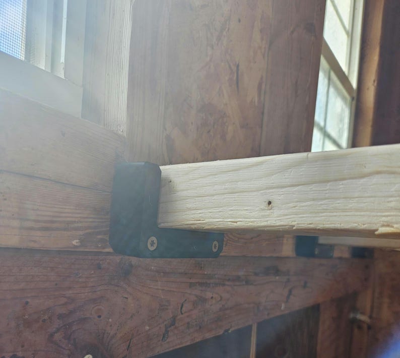 Chicken Roost Bar Mount / Bracket (pair) - Etsy