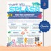 Editable Ocean, Under the Sea Teacher Appreciation Itinerary Weekly ...