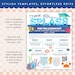 Editable Ocean, Under the Sea Teacher Appreciation Itinerary Weekly ...