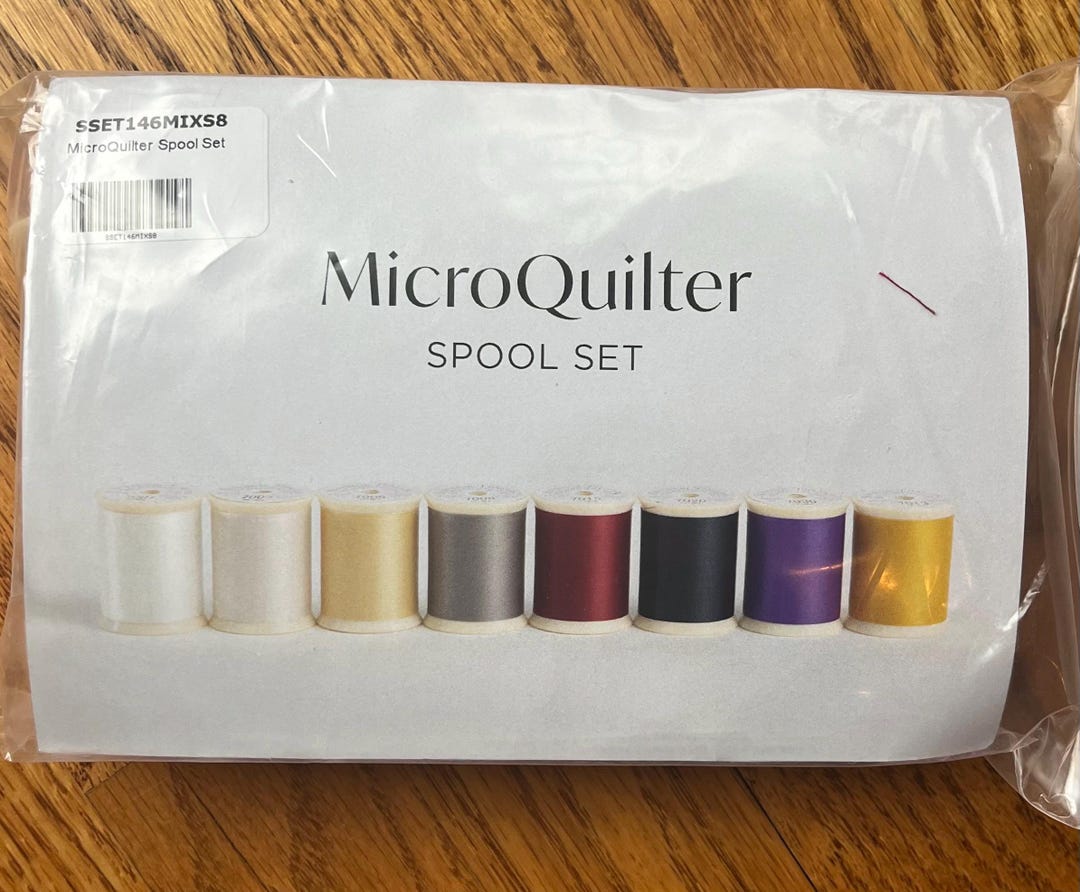 Microquilter Spool Set by Superior Threads Sampler Set 100 Wt Polyester ...