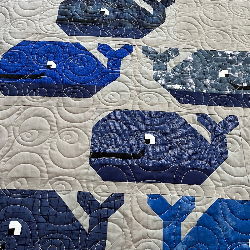 Whale Quilt - Etsy