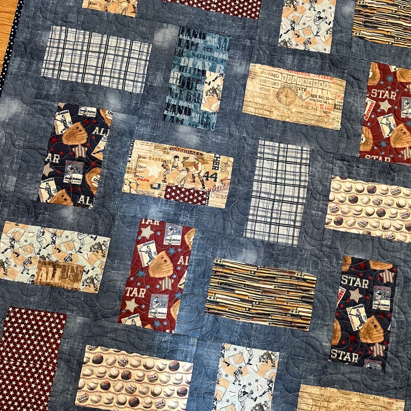 Baseball Quilt - Etsy