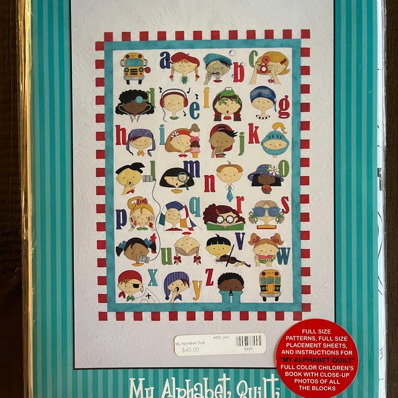 Alphabet Quilt - Etsy