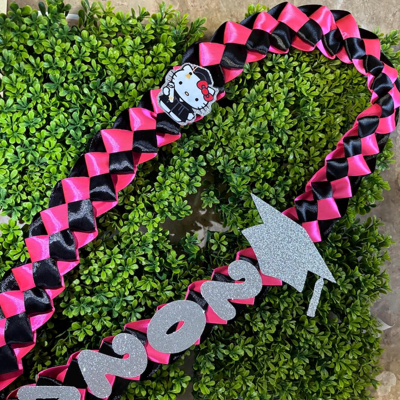 Graduation Lei 2 Colors - Etsy