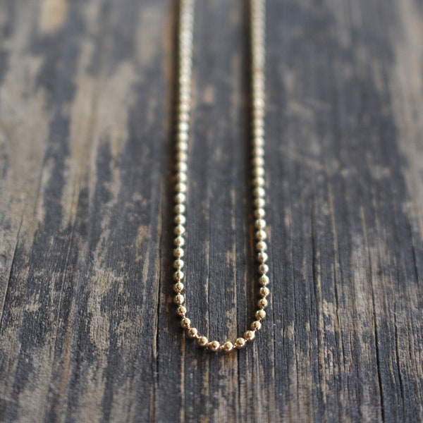 Ball Chain Necklace - Etsy