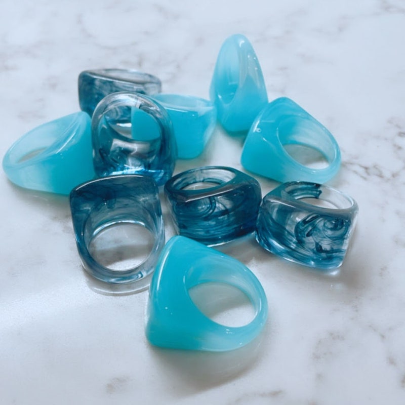 Resin Ring - Etsy