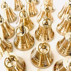 Custom Engraved Brass Jingle Bell Gift Ornament for Christmas ...
