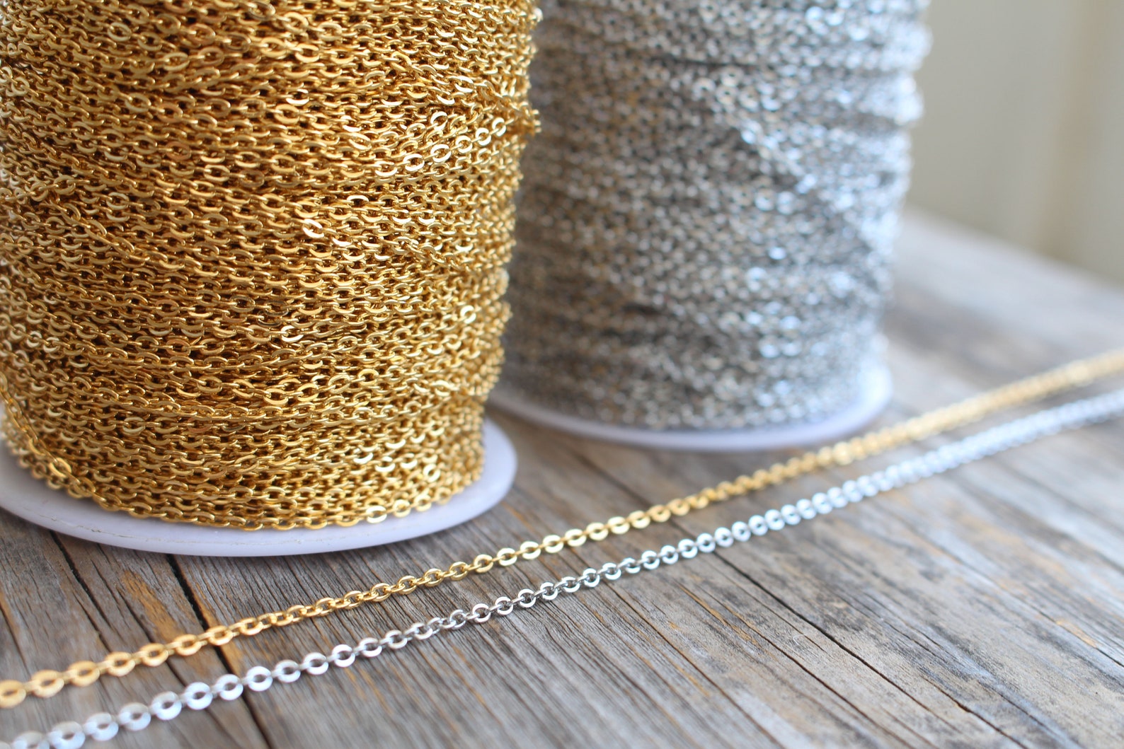 Stainless Steel Chain Non-tarnish 2mm Permanent Jewelry Making Supplies ...