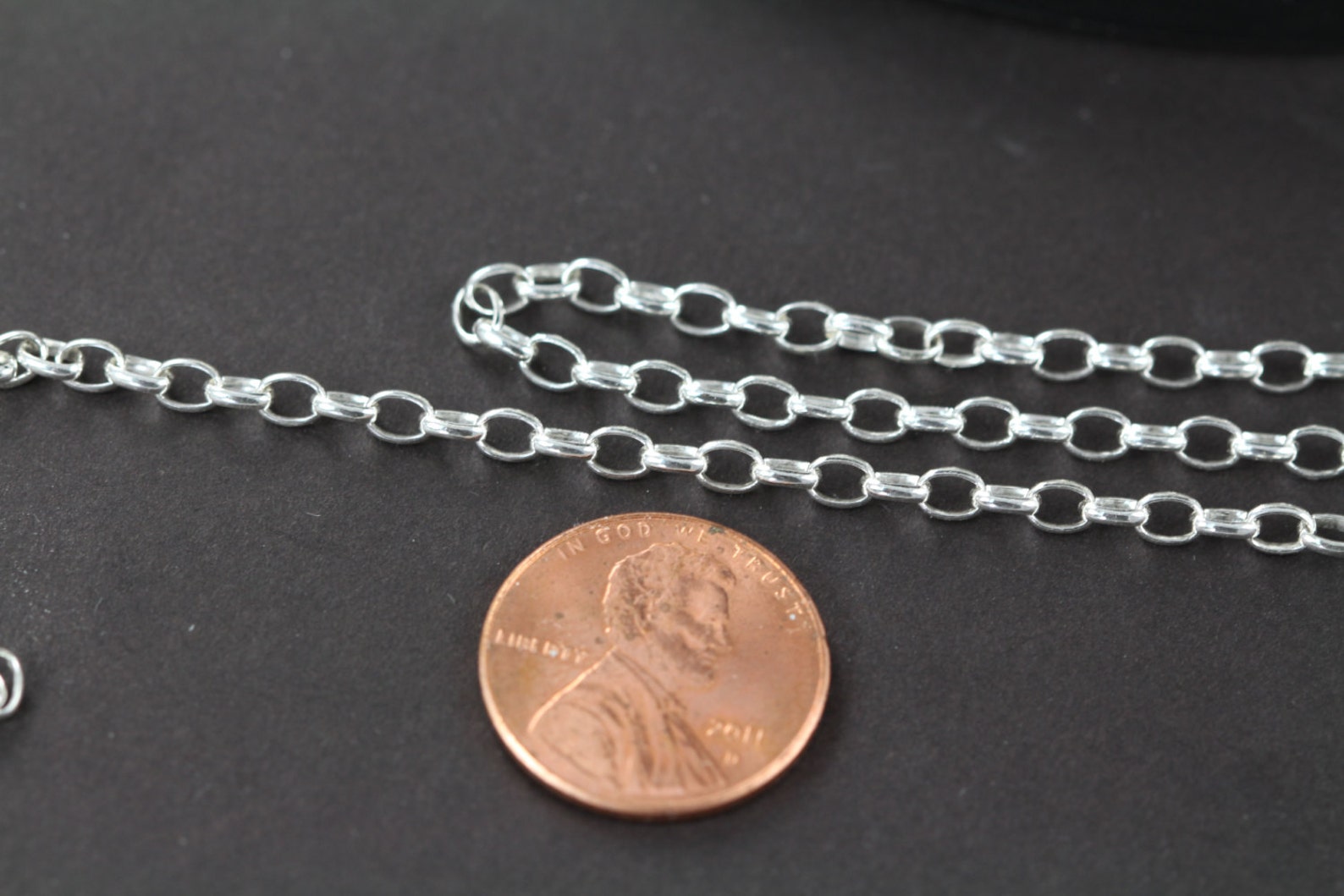 Silver Chain Bulk Oval Cable Chain for Him Oval Rolo Chain - Etsy