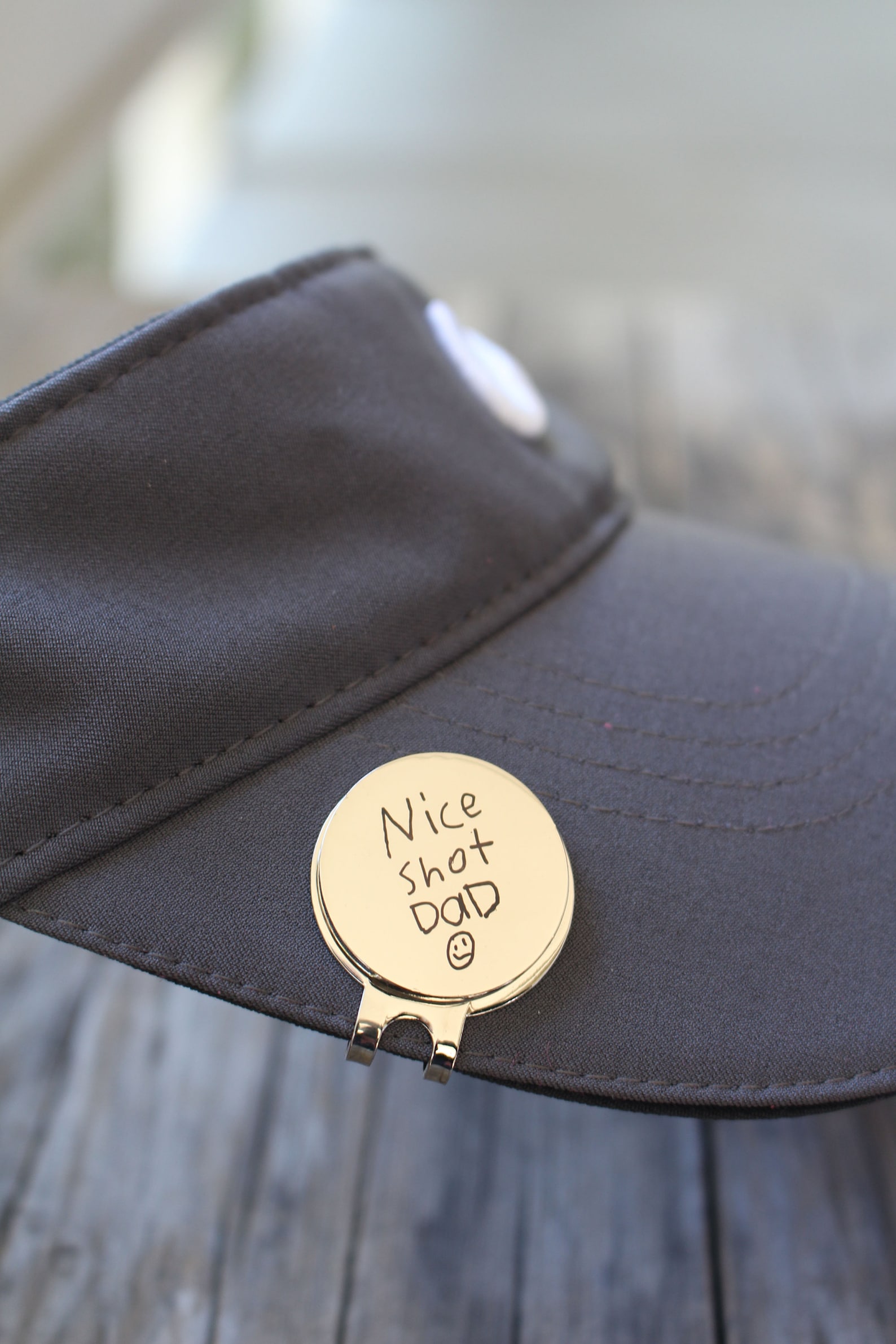Golf Ball Marker Hat Clip Personalized With Custom Handwriting - Etsy