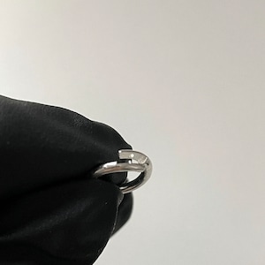 5 Silver Locking Jump Rings 5mm-10mm 925 Sterling Silver No Solder ...