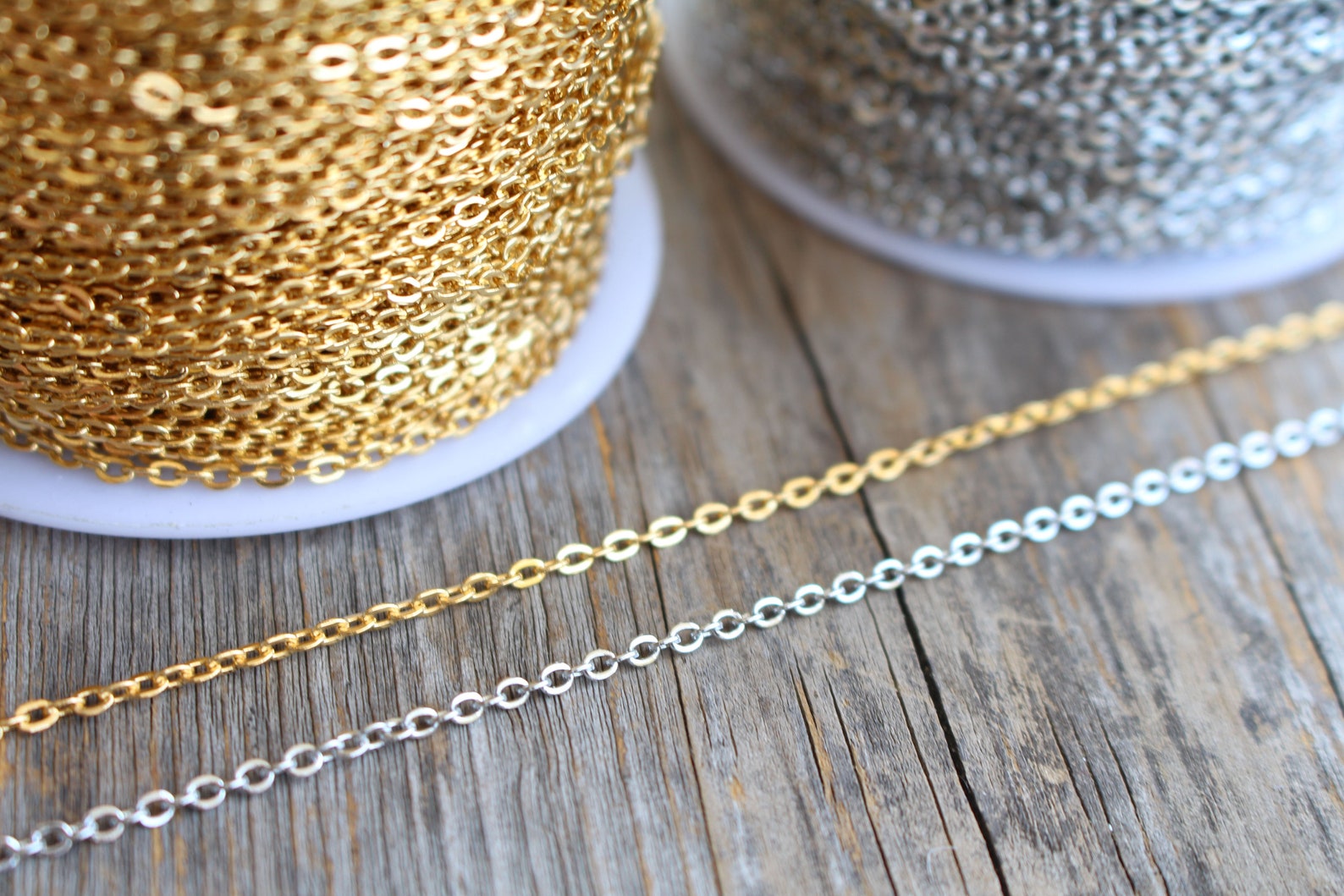 Stainless Steel Chain Non-tarnish 2mm Permanent Jewelry Making Supplies ...