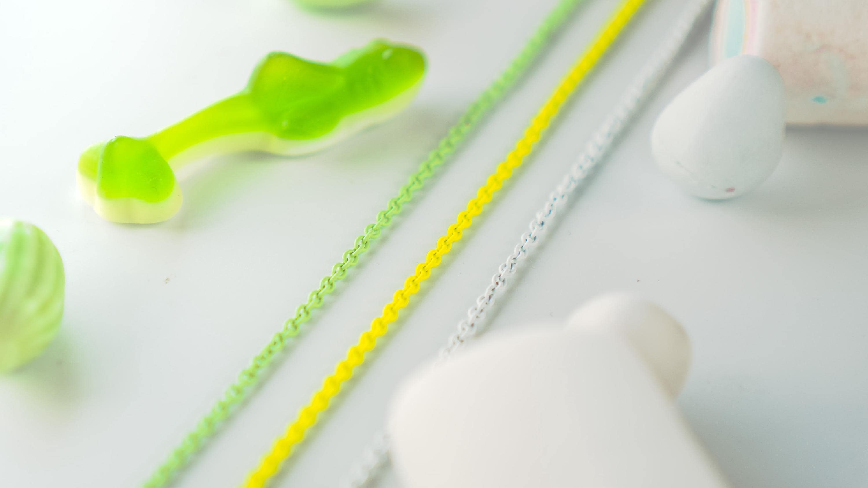 Neon Enamel Chain - Stainless Steel - Permanent Jewelry Chains ...
