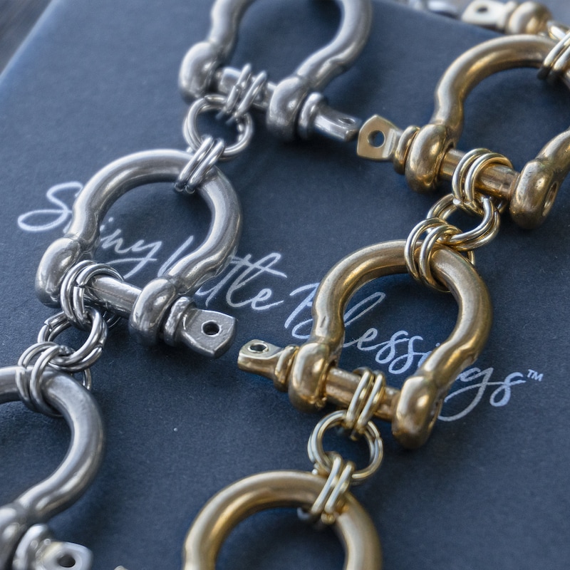Brass Shackle - Etsy