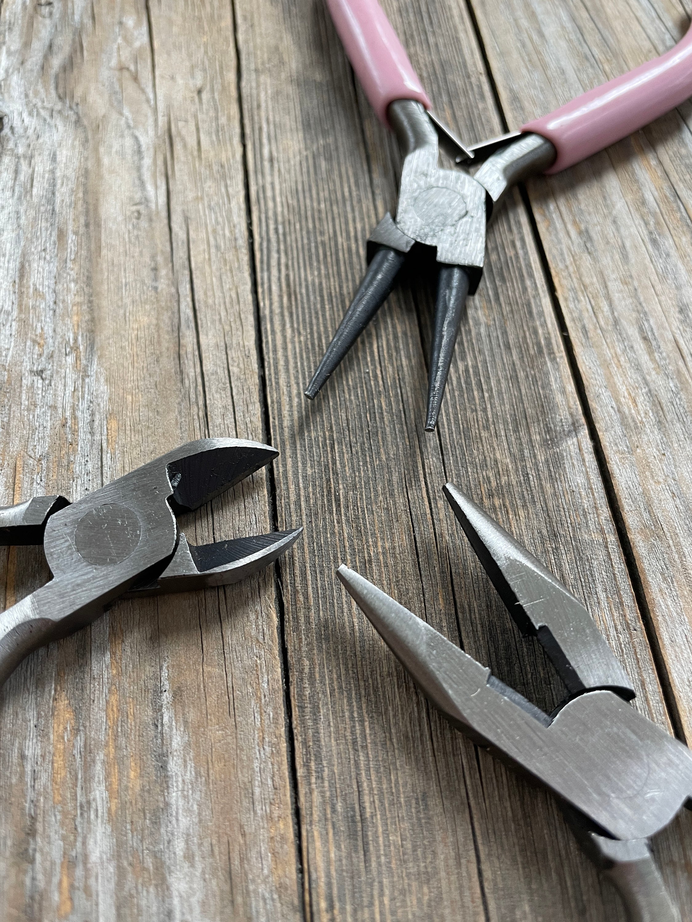Jewelry Making Kit: Pliers Set for Beading, Crimping, Cutting, Bending ...