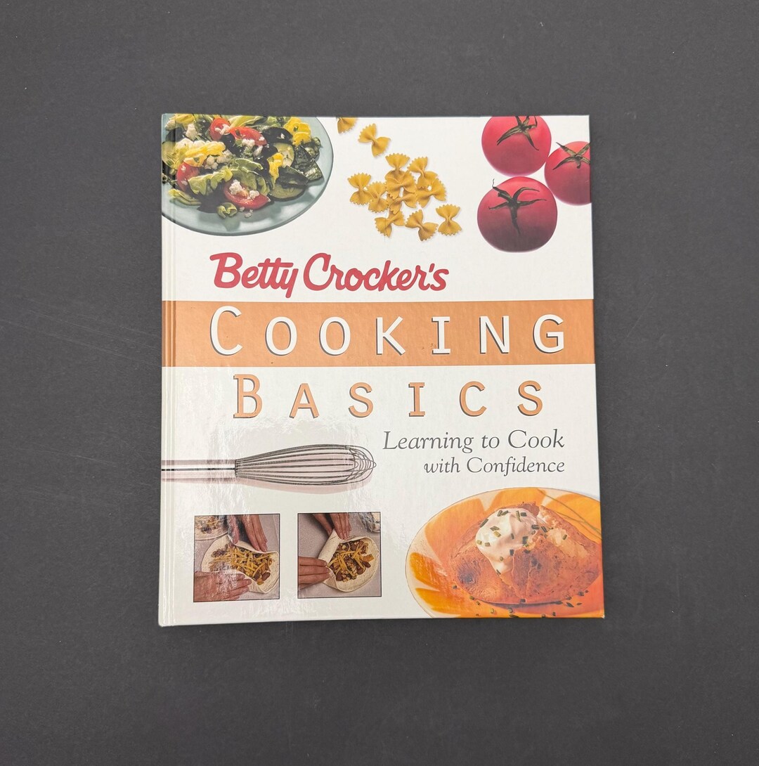 Vintage Betty Crocker's Cooking Basics Cookbook, 1998 First Edition - Etsy