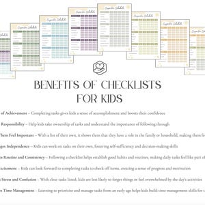 Printable Daily Routine | to Do List | Chore Chart | Checklist ...