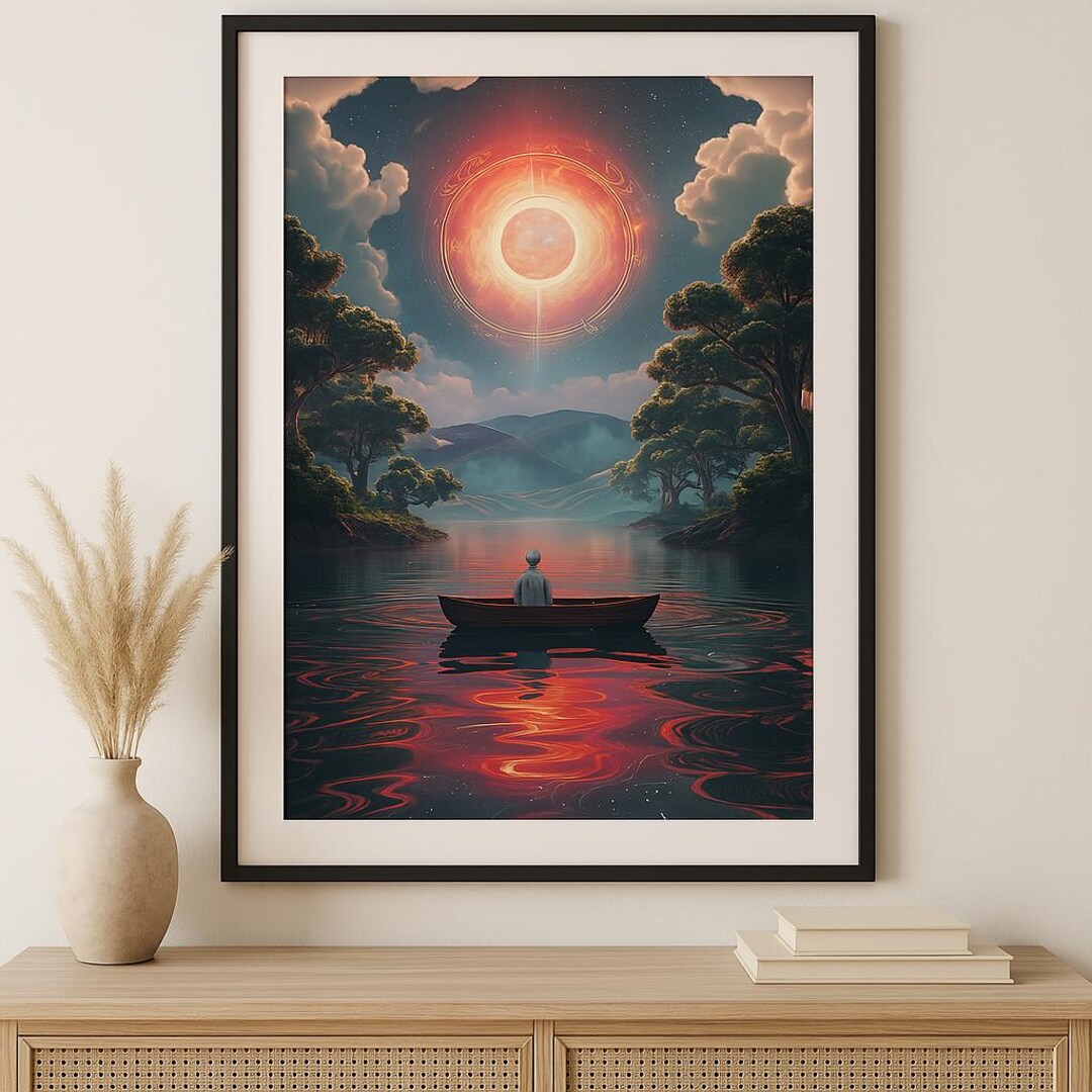 Surreal Artwork Print | Surreal Wall Art | Home Decor | Dreamlike Art ...