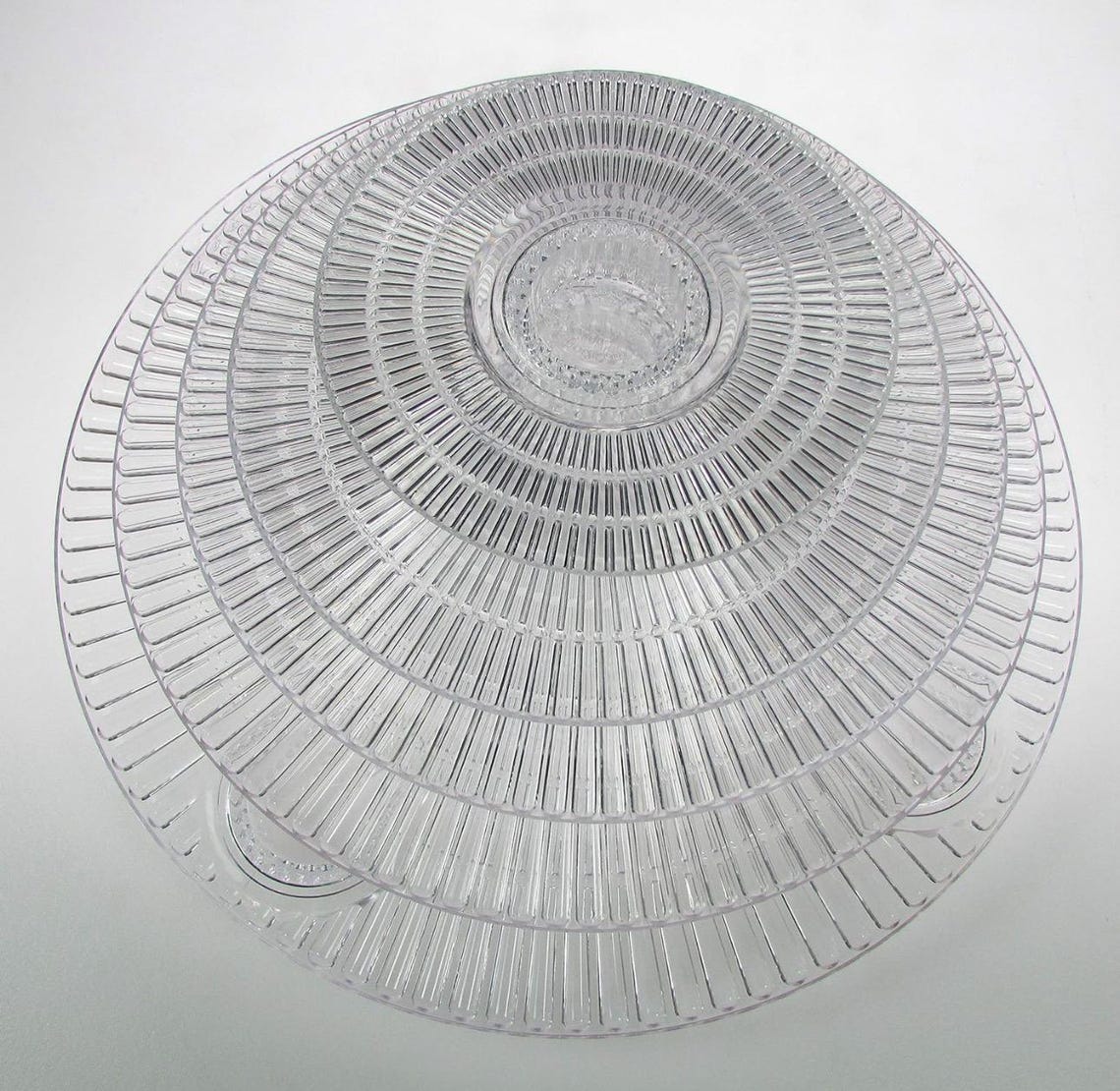 6 Tier Clear Wedding Cascade Cupcake Cake Stand (style R600) - Etsy