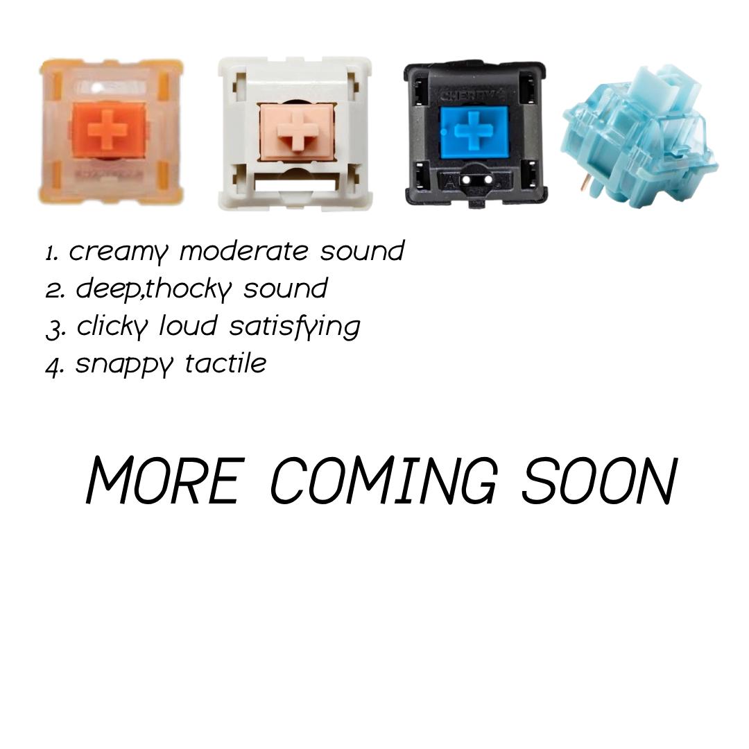 4-key Mechanical Keyboard Fidget Toy – Customizable Clicky Key Switches ...