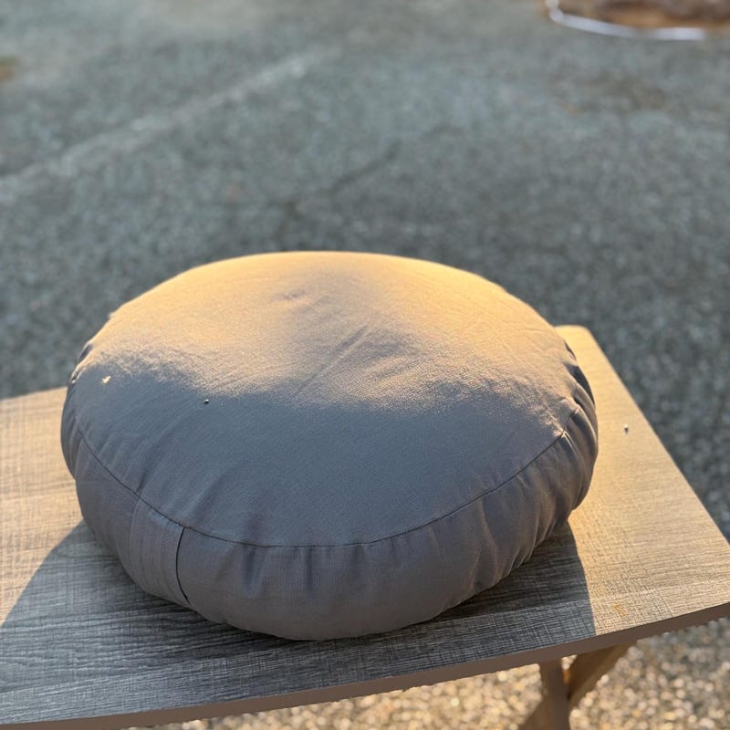 Round Yoga Sitting Pillow - Etsy