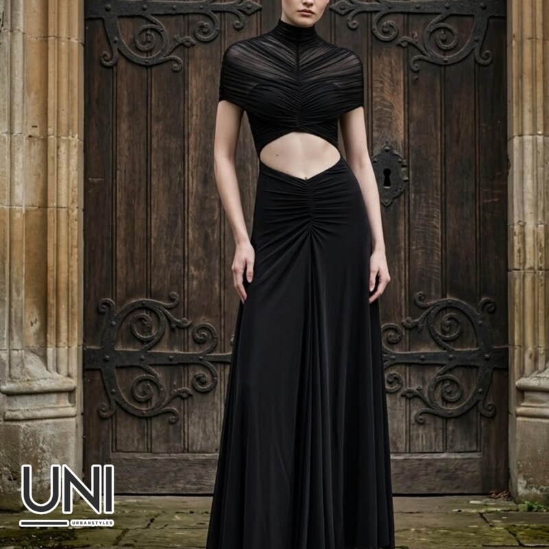 Gothic Cutout Dress - Etsy
