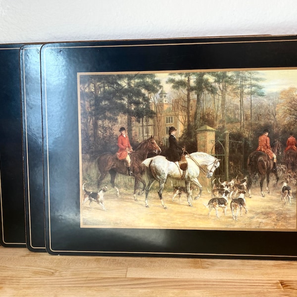 Pimpernel Placemats Horses at Rodney Swisher blog