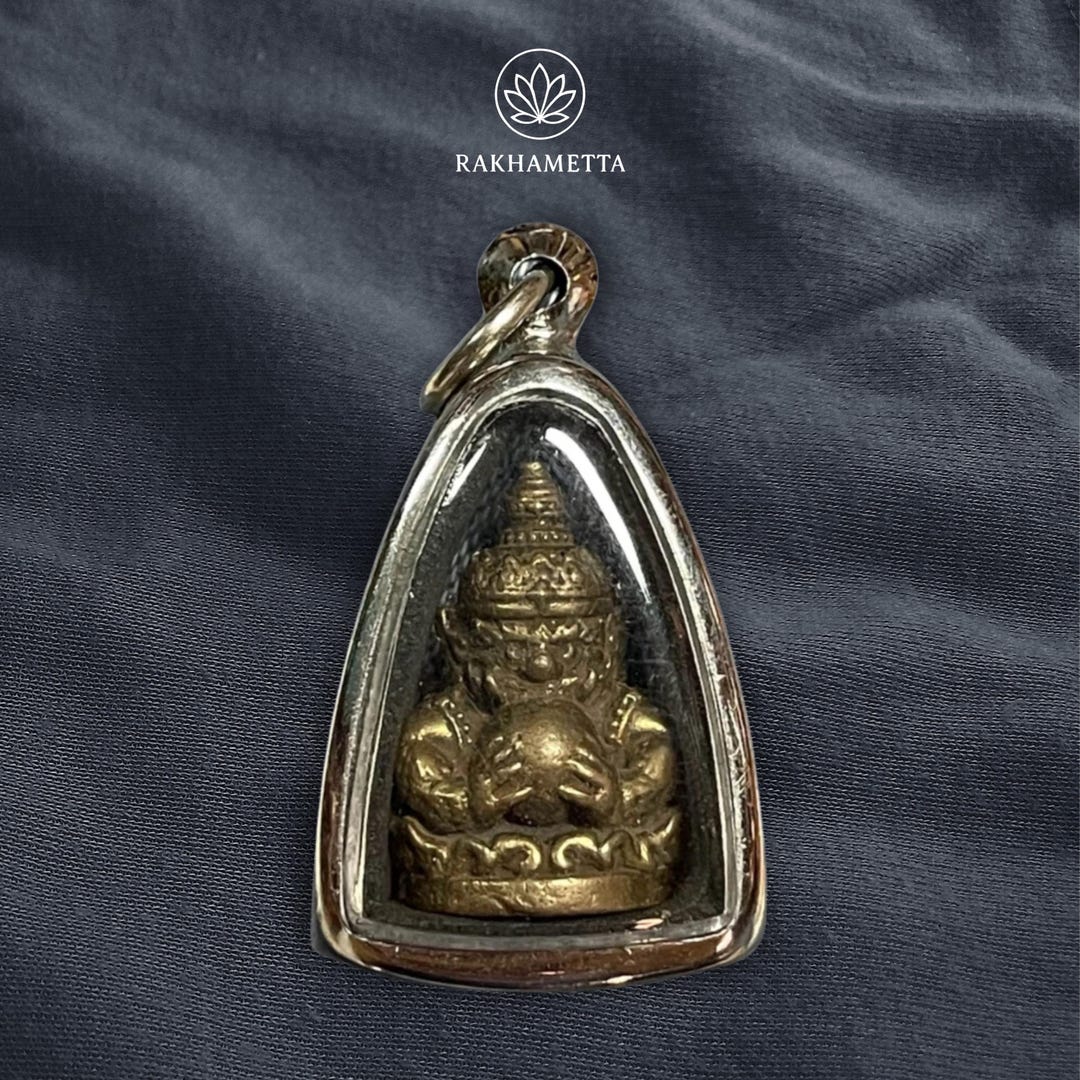 Phra Rahu Amulet – Thai Eclipse Talisman for Shadow Protection & Power ...