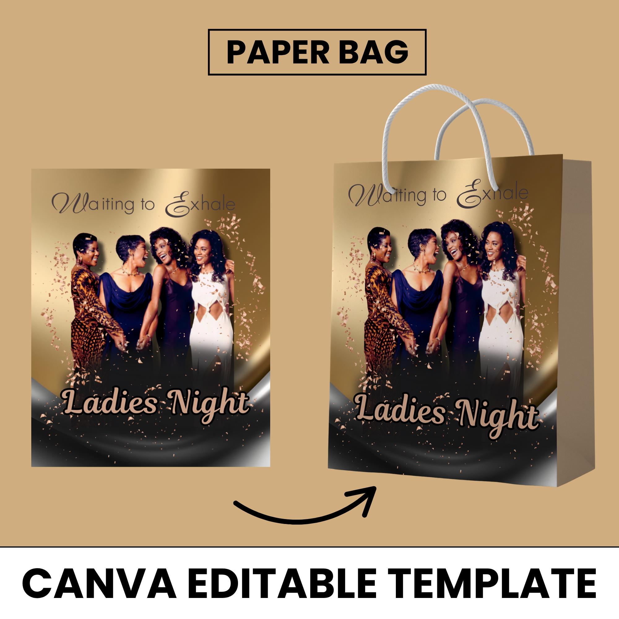 Waiting to Exhale Party Favor Ultimate Bundle, Ladies Night Out (edit ...