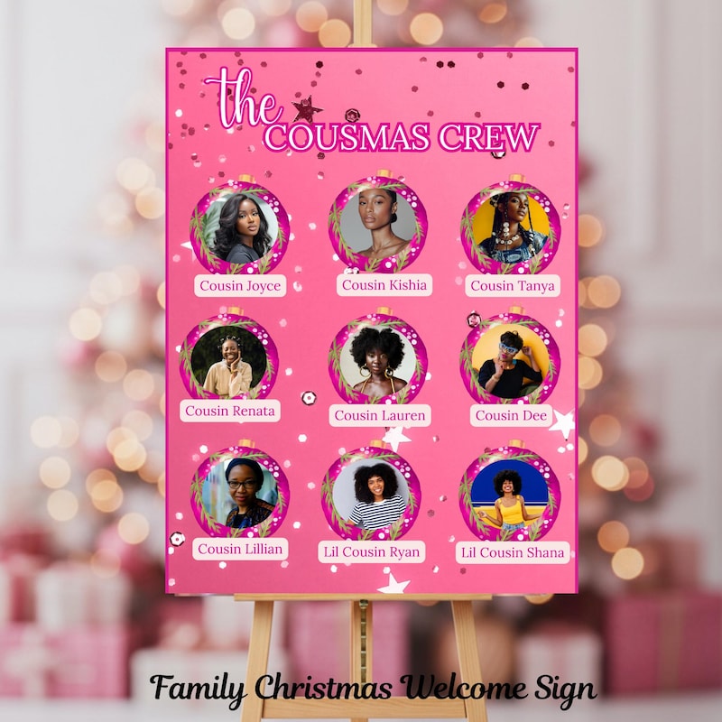 Pinkmas Welcome - Etsy