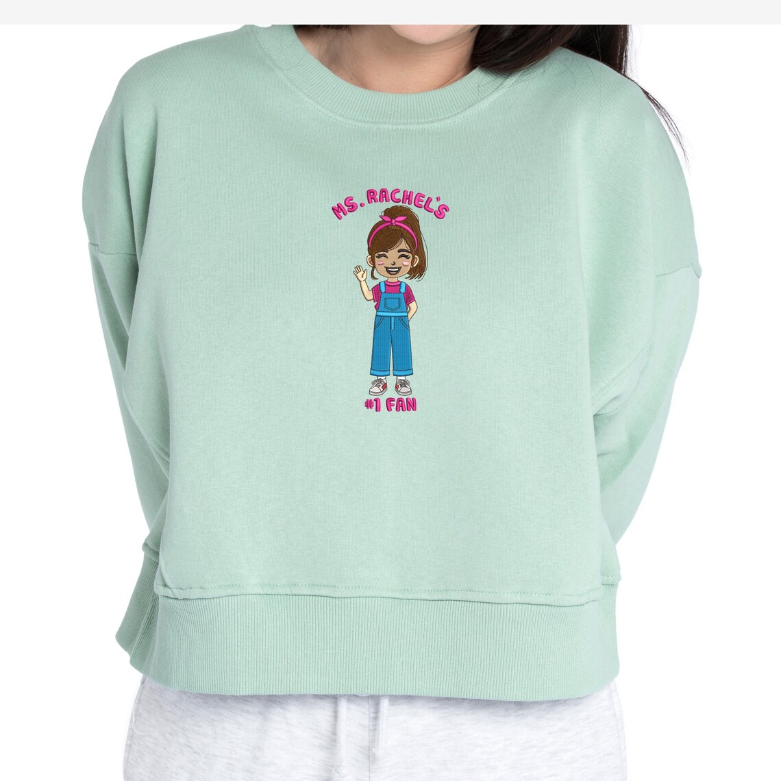 Ms Rachel Embroidery Design: Toddler #1 Fan (3 Sizes) (instant Download ...