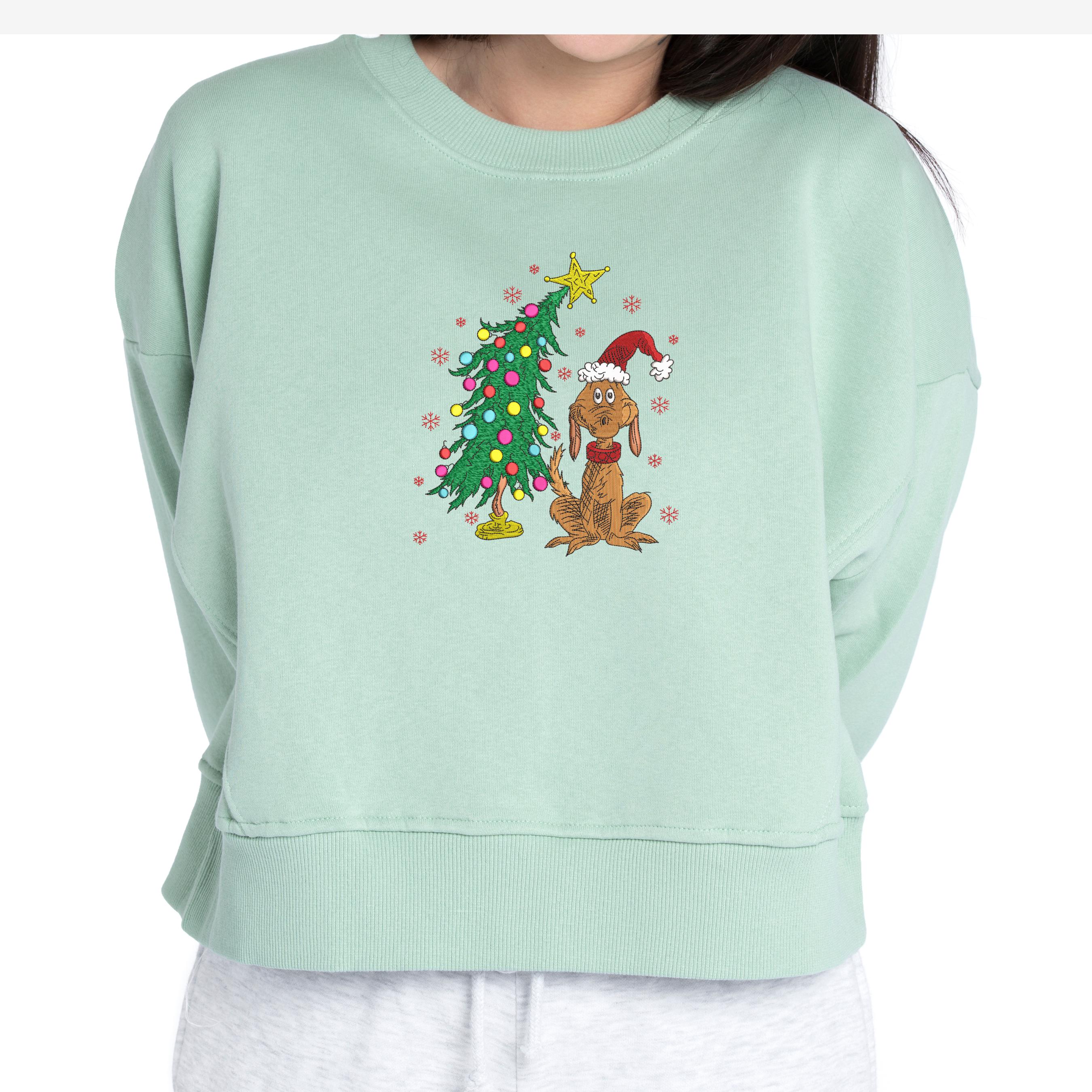 Grinch Dog Max Embroidery Design, Christmas Grinch Embroidery File - 3 ...
