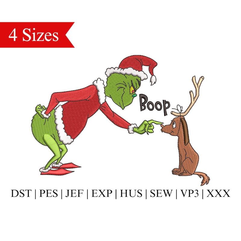 Max the Grinch Dog Boop - Etsy