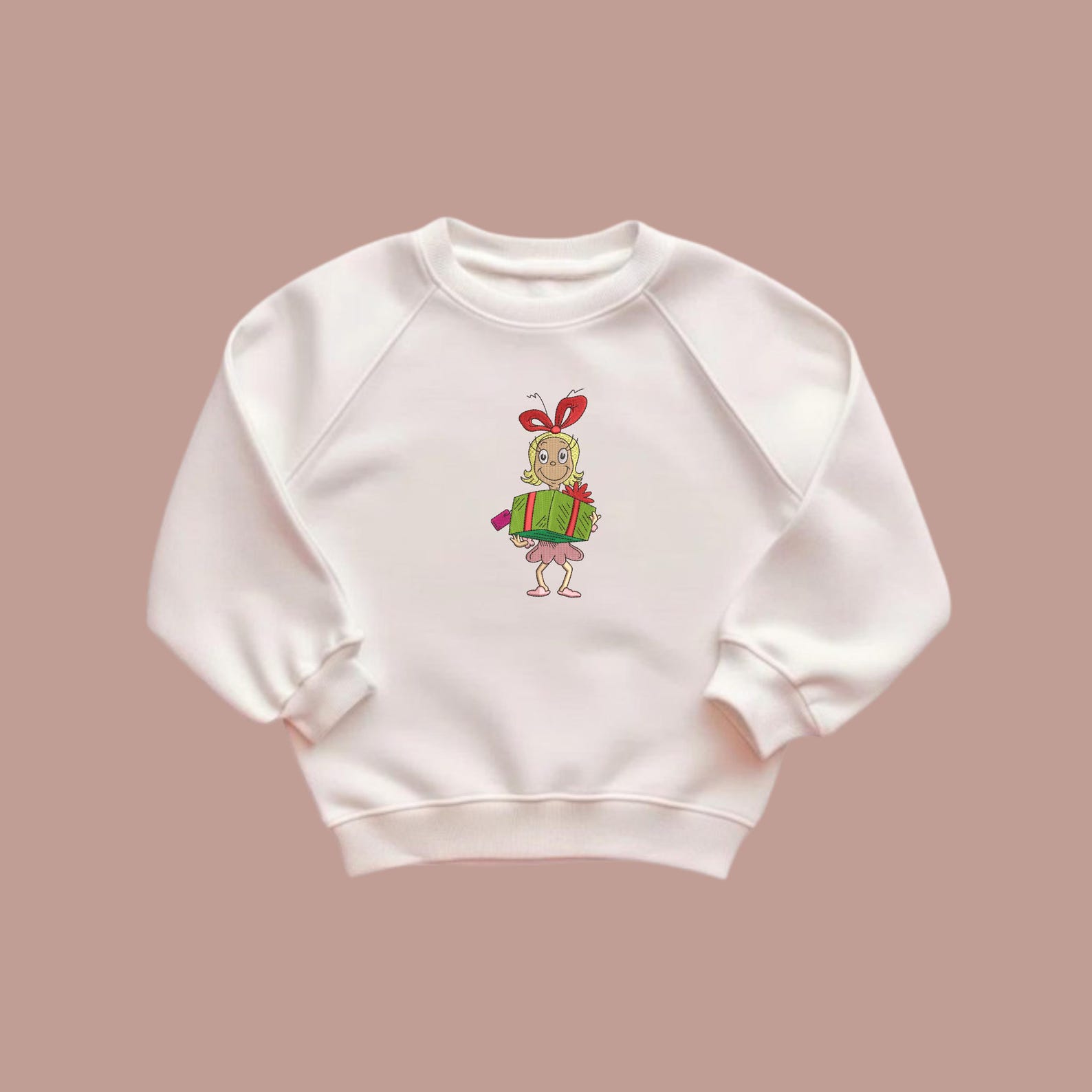 Cindy Who Embroidery Design, Cindy Lou Gift Embroidery File, Christmas ...