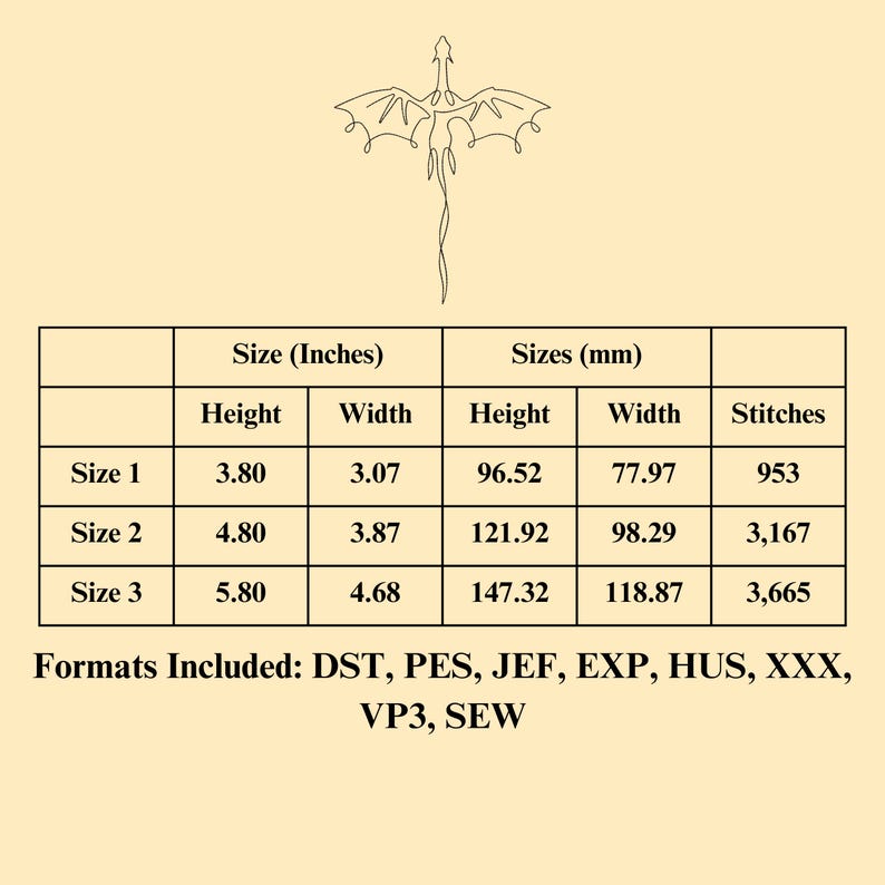 Train Your Dragon Embroidery Design, Monoline Embroidery Design, Dragon ...