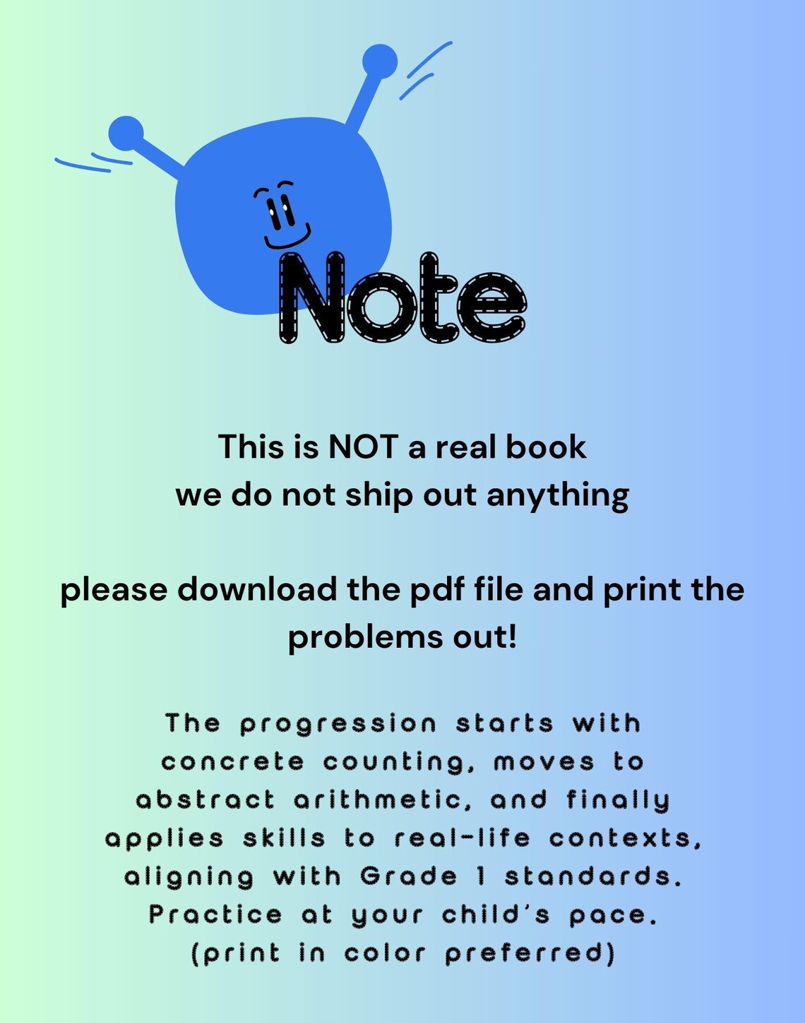 Printable 100 Math Problems for First Graders With Visuals****learn ...