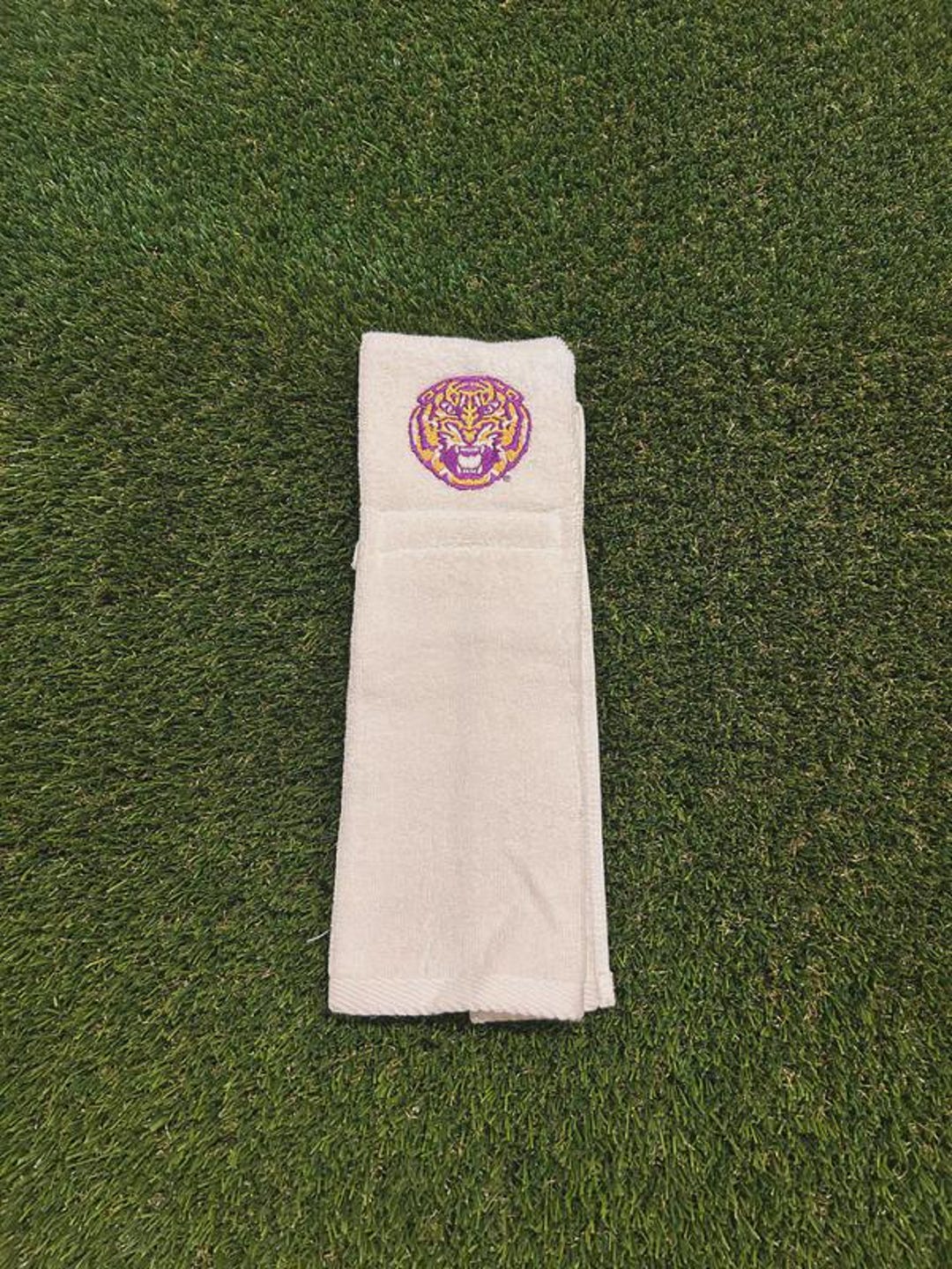 LSU Football Quarterback Towel QB Towel - Etsy