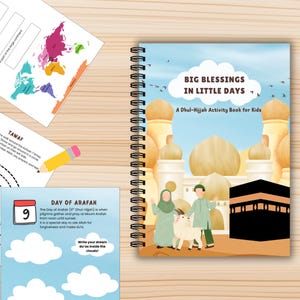 Dhul Hijjah Activity Book for Kids | Islamic Printable Pages | Hajj ...