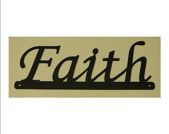 Faith sign | Etsy