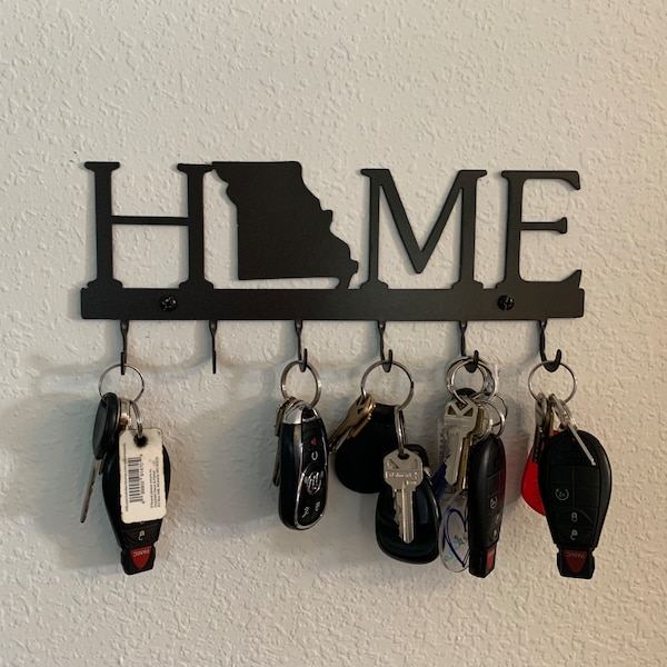 Modern Key Rack - Etsy