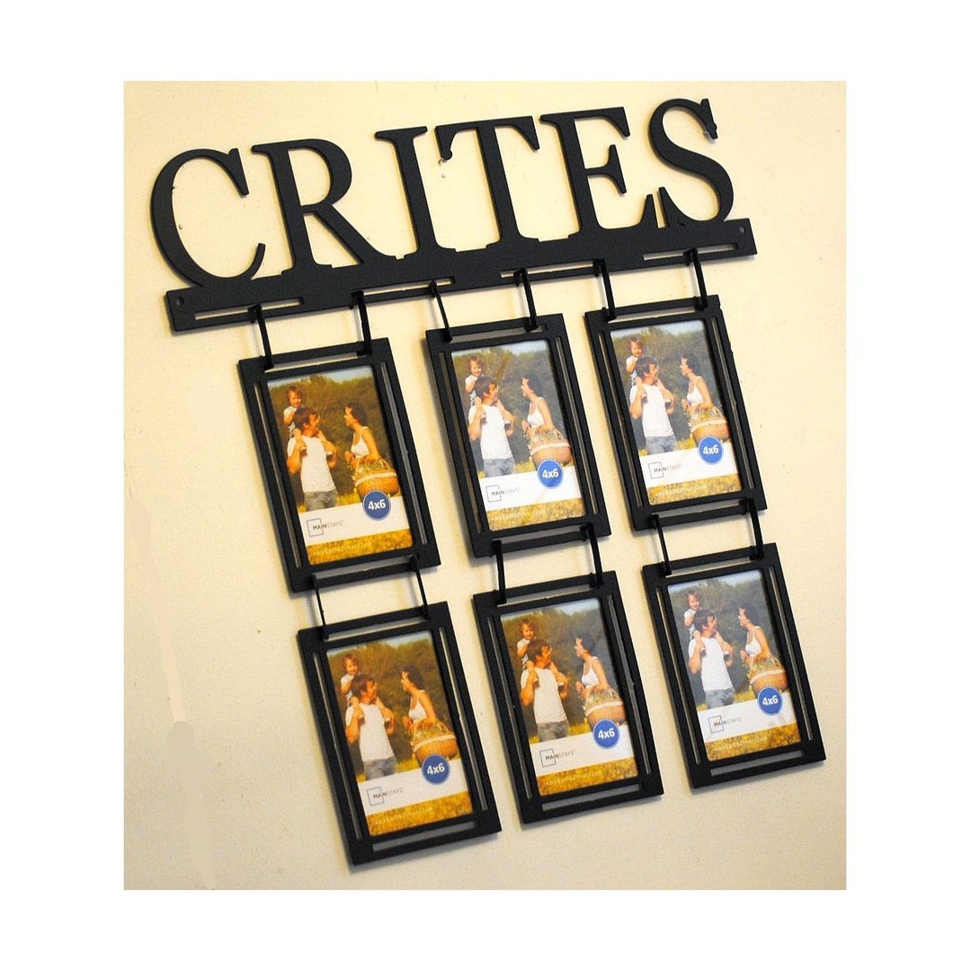 Configurable Frame Set With Six 4 X 6 Frames and Name Header - Etsy